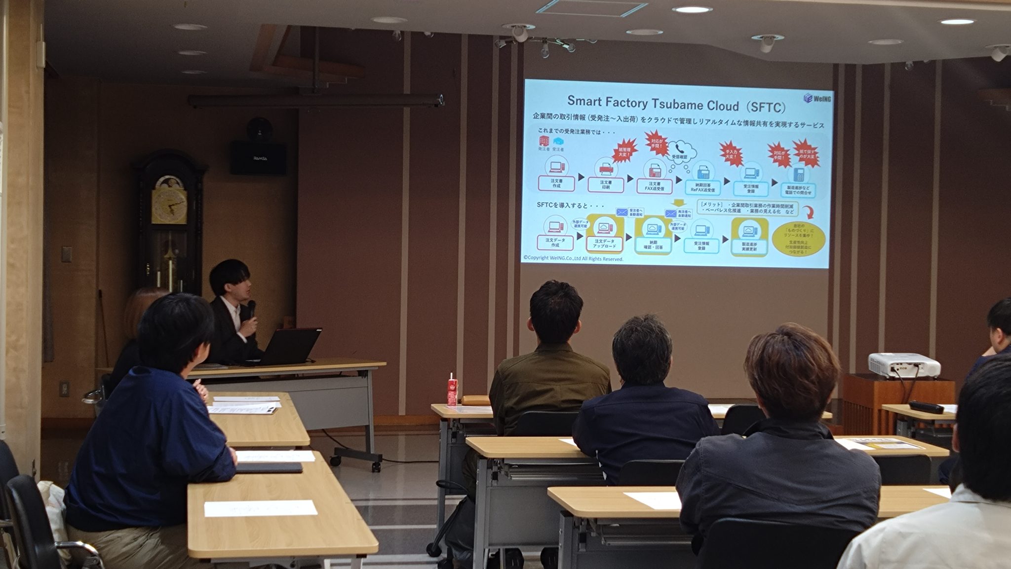 燕市主催の「燕版共用クラウド（SFTC）セミナー・操作体験会」が開催されました - 株式会社ウイング